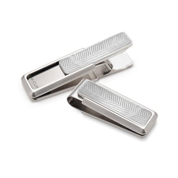 M-Clip Etched Chevron Money Clip - Desires by Mikolay
