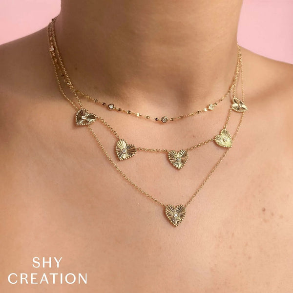 Shy Creation Diamond by the Yard Necklace - Desires by Mikolay