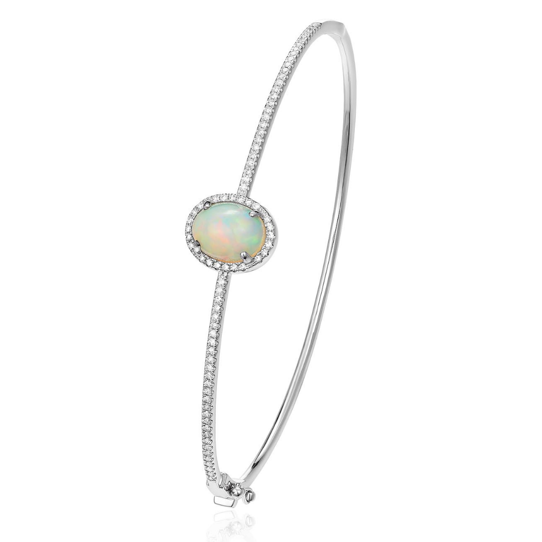 Opal Cuff Bracelet