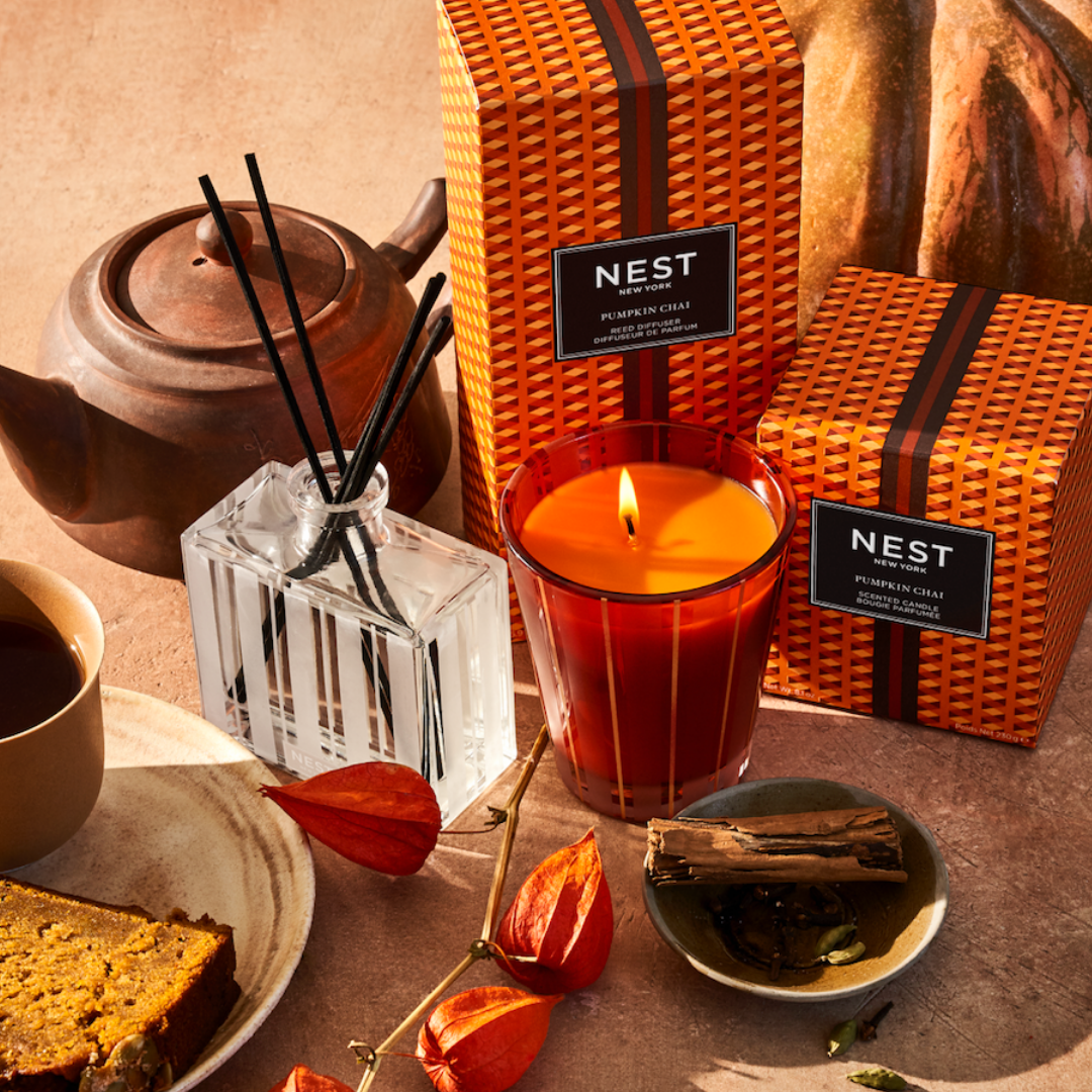 NEST Fragrances 3-Wick Candle in Pumpkin Chai - Desires by Mikolay